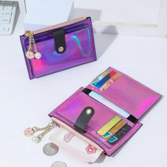 Bags | Violet Charm Wallet | Poshmark
